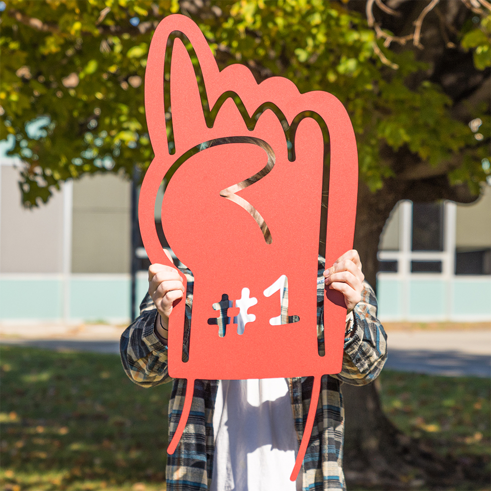 Die-Cut Metal Signs - teelaunch blog